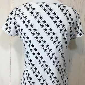 H&M | Tops | Hm Star Print Tee Size | Poshmark